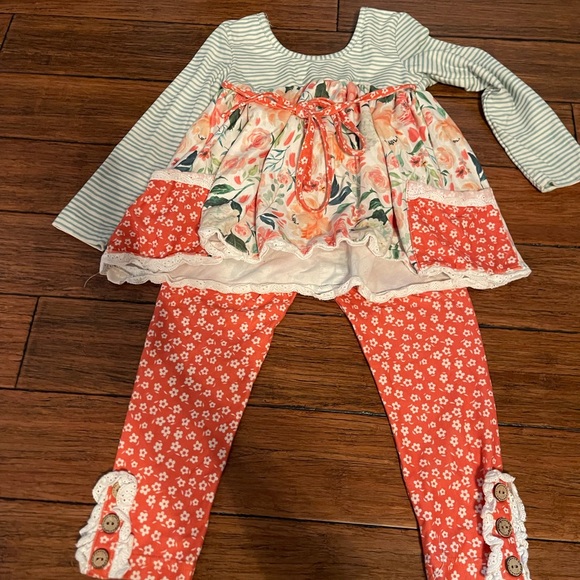 cheeky plum | Matching Sets | Cheeky Plum Floral And Striped 2pc Set ...